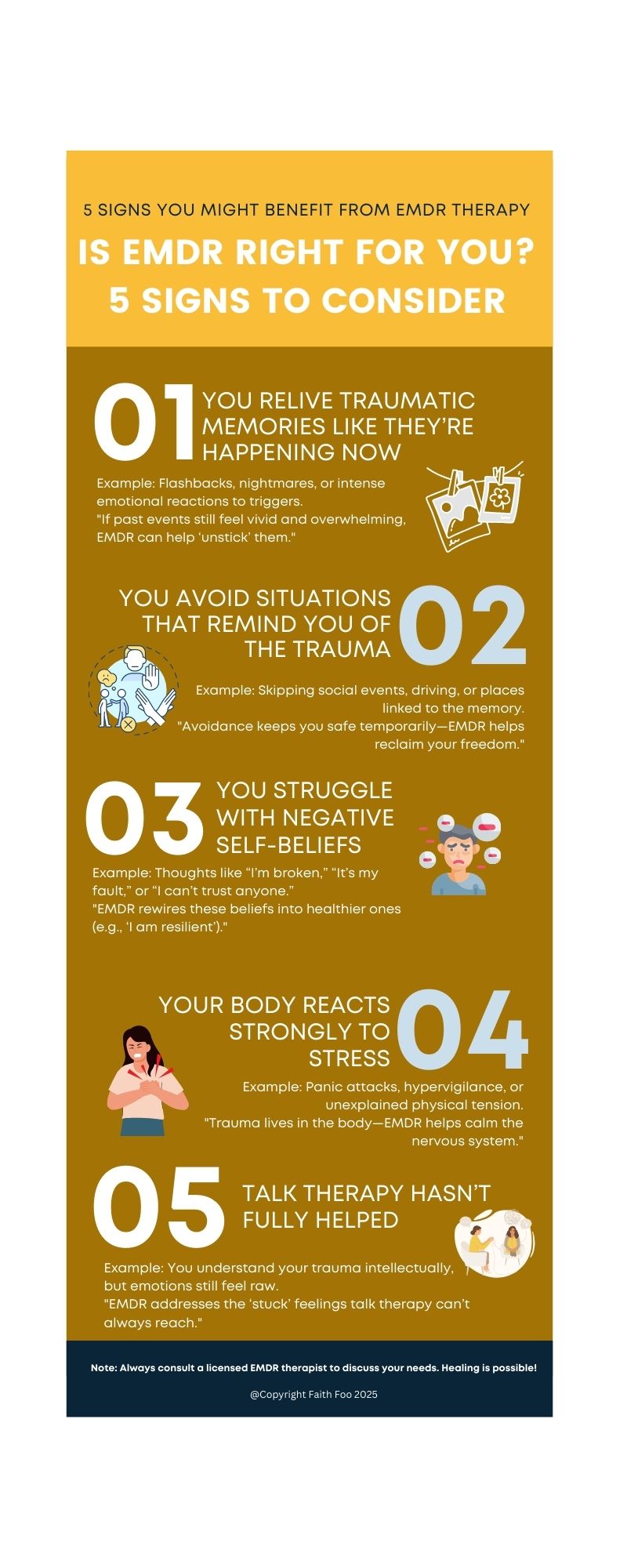 5 Signs You Might Benefit from EMDR Therapy | Faith Foo Counseling